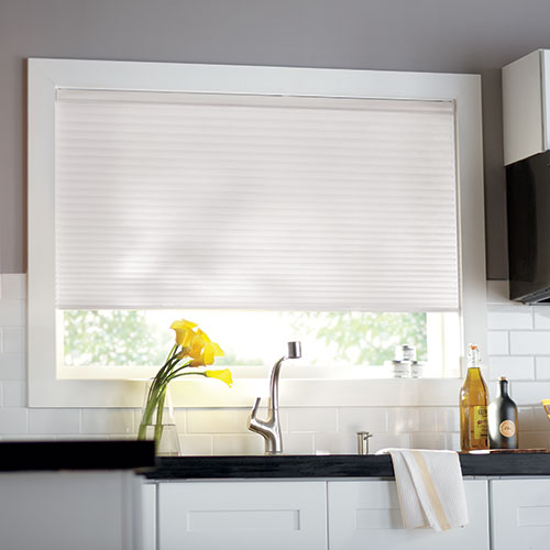 Classic Cordless 3/4" Single Cell Light Filtering Cellular Shades ...